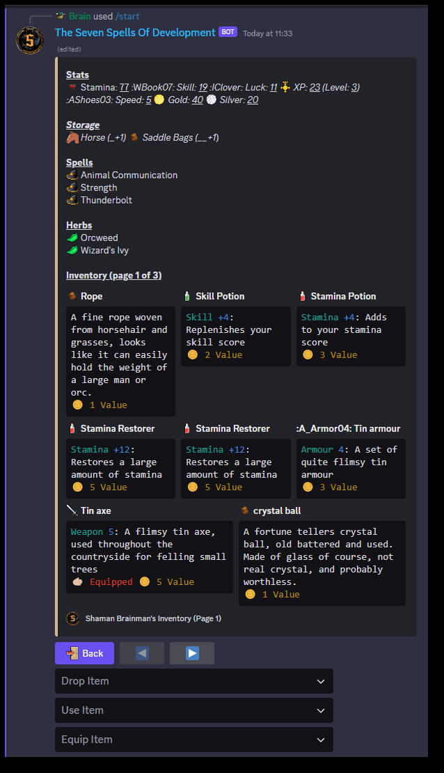 Roleplay Bot Freqently Asked Questions - The Seven Spells Of ...