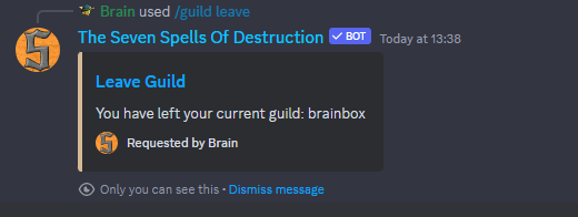 Discord RPG Bot Commands - The Seven Spells Of Destruction Discord RPG Bot